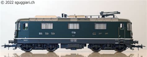 Sguggiari Ch Modellismo H0 Roco FFS Re 4 4 II Re 420 Re 421 E