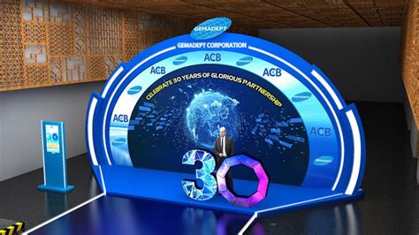Vivo Tet On Behance Corporate Event Design Booth Design Stage Design