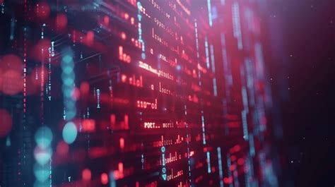 Premium Photo Abstract Digital Code And Binary Numbers Technology