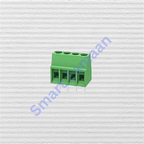 Kf128 4 Pin Straight 5mm Pitch Screw Terminal Block Connector