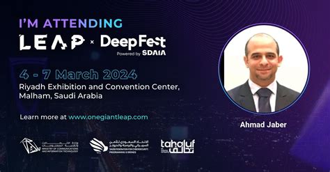Ahmad Jaber On Linkedin Leap And Deepfest 2024