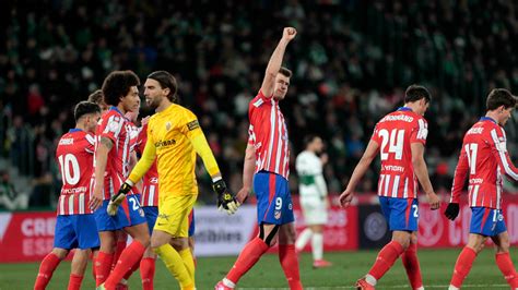 Resumen Y Goles Del Elche Vs Atlético Octavos De Final Copa Del Rey 24