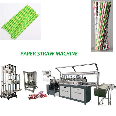 One Cutting Blade Paper Drinking Straw Making Machine Telescopic Paper