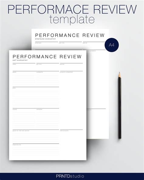 Performance Review Template