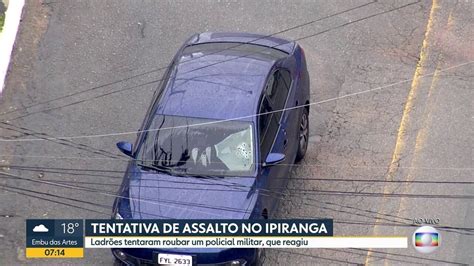 Vídeo Tentativa De Assalto Termina Em Tiroteio No Ipiranga Bom Dia