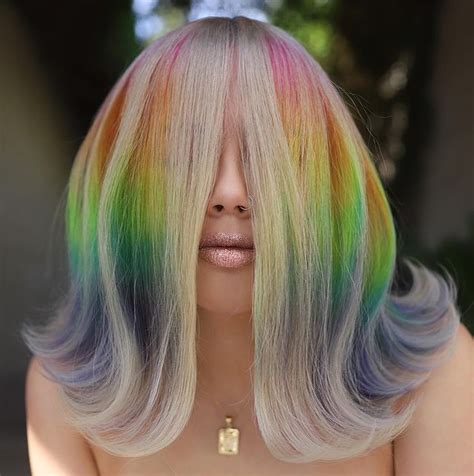 Pin By Lovely Hair Aliens On Blonde And Rainbow Hair Competition Hair Creative Hair Color