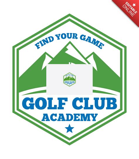 Golf Club Academy Sports Logo Design Template Free Design Template