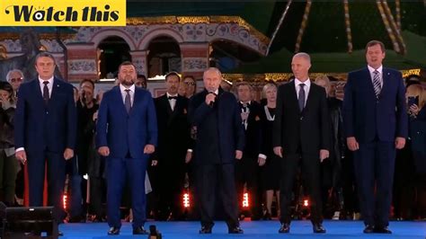 80秒看红场庆祝乌东四地入俄：普京高喊胜利全场齐唱俄罗斯国歌腾讯视频