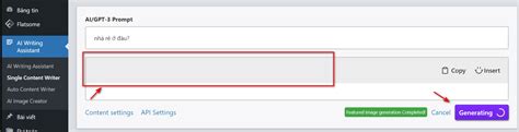 Xử Lý Lỗi Plugin Ai Content Writing Assitant Chat Gpt Hướng Dẫn Tenten