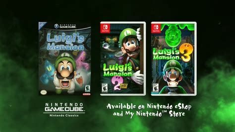Nintendo Gamecube Nintendo Classics Adds Luigis Mansion On October 30