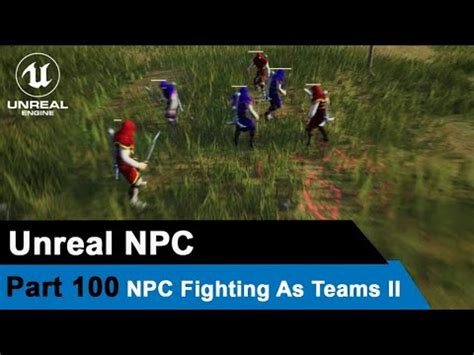 Unreal Melee Combat System NPC Fighting As Teams II UE Tutorials YouTube