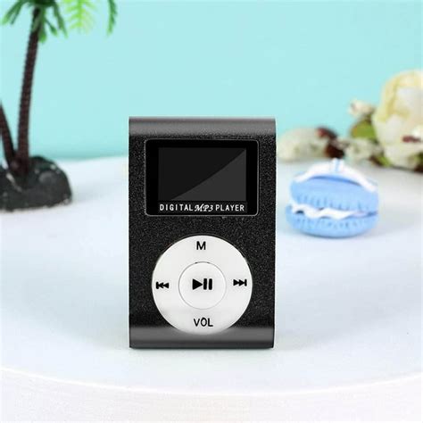 Portable Mp3 Player With Mini Usb Lcd Screen Lightweight Sports Music