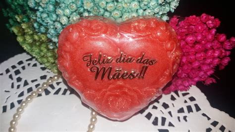 Sabonete Coração Feliz Dia Das Mães Elo7 Produtos Especiais