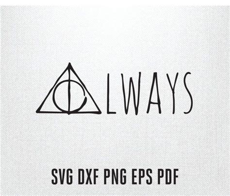 Cutting File Vector Cricut Harry Potter Silhouette 49 Svg Dxf Eps Pdf