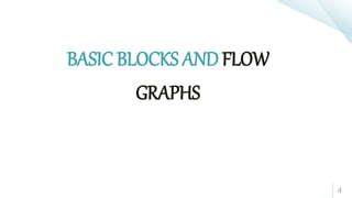 Basic Blocks Compiler Design PPTX