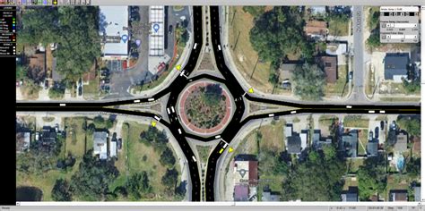 Modeling Different Multi Lane Roundabout Lane Configurations