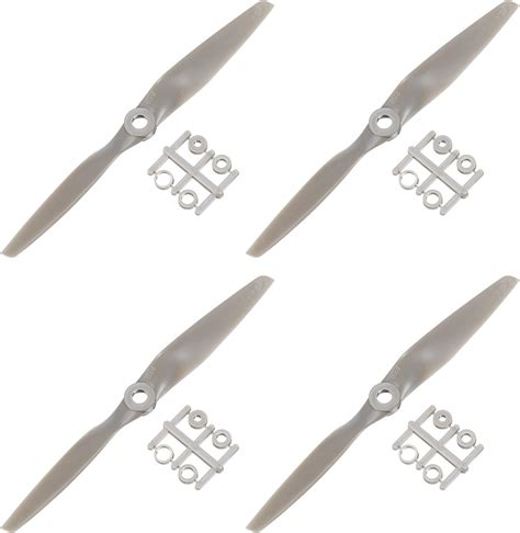 Sourcing Map 6x4 Propeller Rc Propellers 2 Vane Blades Props Grey With