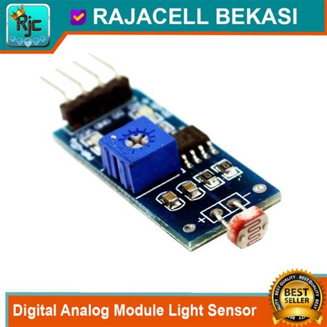 Jual Digital Analog Out Sensor Cahaya LDR Module Light Sensor Arduino