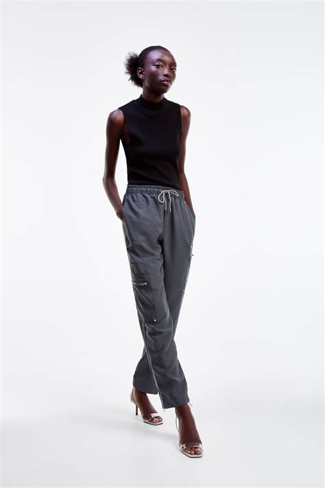 Pin De Edna Magdalena En All About Zara Pantalones Cremalleras