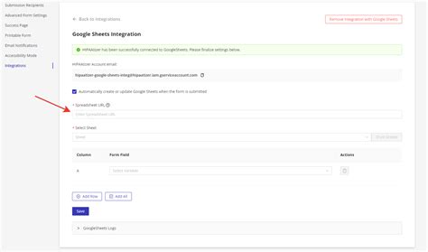 How To Integrate Google Sheets With HIPAAtizer Step By Step Guide