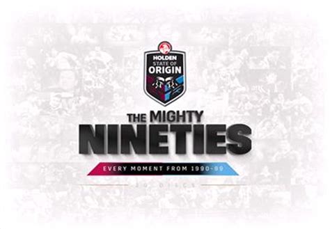 Buy State Of Origin The Mighty Nineties Complete Collection On Dvd