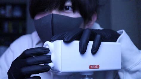 【asmr】sr3dの耳を黒手袋でスーパーマッサージ Youtube