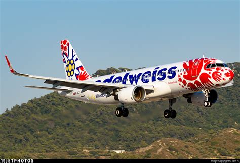 JetPhotos On Twitter An Edelweiss Air A320 Landing Rhodes Https