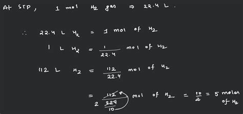 Calculate The No Of Moles In Following Filo