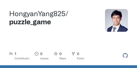 GitHub HongyanYang Puzzle Game