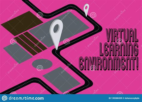 Word Writing Text Virtual Learning Environment Business Concept For Webbased Platform Kind Of
