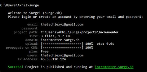 How To Deploy And Host Your Static Web Projects On Surgesh