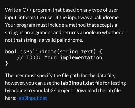 solved write a c ﻿program that based on any type of user