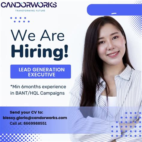 [video] blessy gloria on linkedin urgent hiring bde lge experience