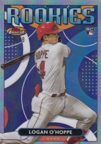 2023 Topps Finest Finest Rookies Design Variation Logan Ohoppe Frd
