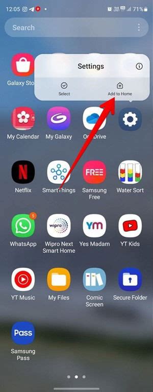 How To Add The Settings App Or A Shortcut To The Android Home Screen