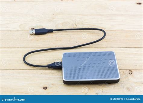 External Hard Drive For Backup Stock Image Image Of Information Data 61206099