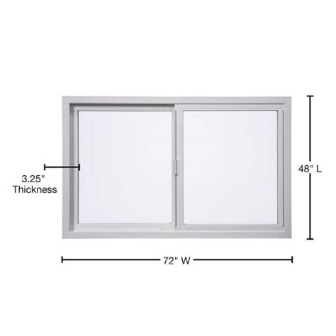 Pella 96x48 Thermastar By Pella Sliding Window High 50 Off