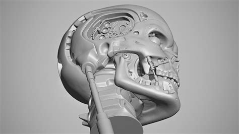 Terminator T 800 Endoskull Scan 3d Model Cgtrader