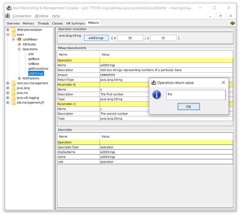 The Apache Groovy Programming Language Working With Jmx