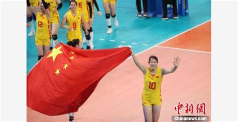 （成都大运会）中国队战胜日本队夺得成都大运会女排冠军腾讯新闻