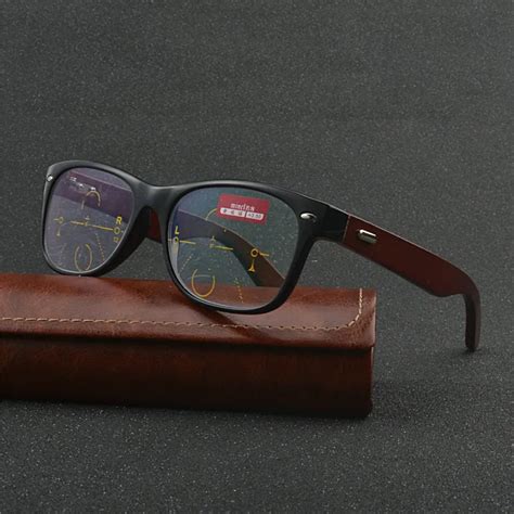 Multifocal Progressive Reading Glasses Women Diopter Eyeglasses Bifocal