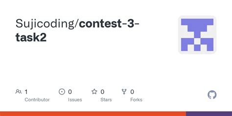 Github Sujicodingcontest 3 Task2