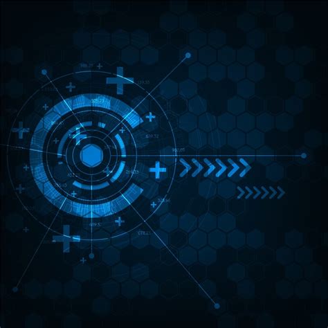 Premium Vector Vector Background In The Concept Of Technology