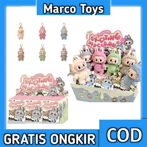 Pop Mart Labubu The Monsters Tasty Macarons Vinyl Face Blind Box 1pcs
