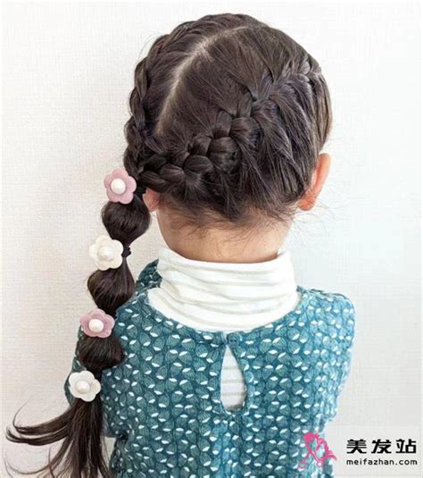 百变小女孩编发 时髦洋气吸睛 儿童发型 美发站