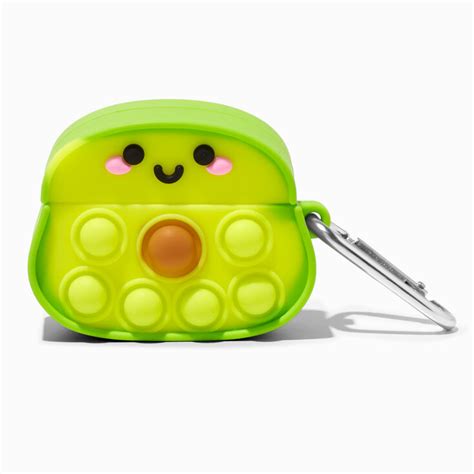 Popper Avocado Silicone Earbud Case Cover Compatible With Apple