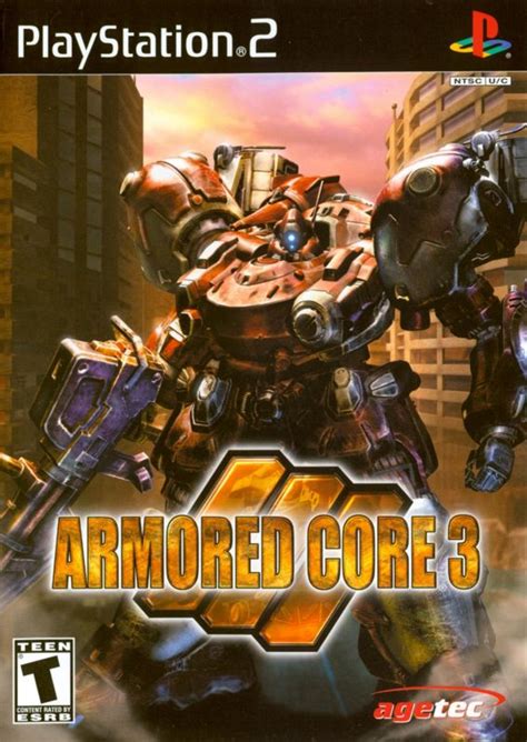 Armored Core 3 Cover Or Packaging Material Mobygames
