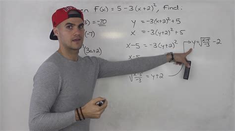 Mcr3u Convert Quadratic To Inverse Grade 11 Functions Youtube