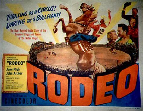 Rodeo Original 1952 U S Half Sheet Movie Poster Posteritati Movie