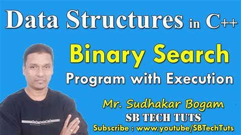 Program To Implement Binary Search Binary Search Program Data